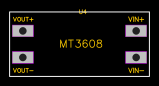 MT3608 voltage booster with potentiometer - EasyEDA open source hardware lab