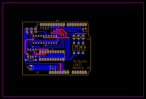 programador attiny - OSHWLab