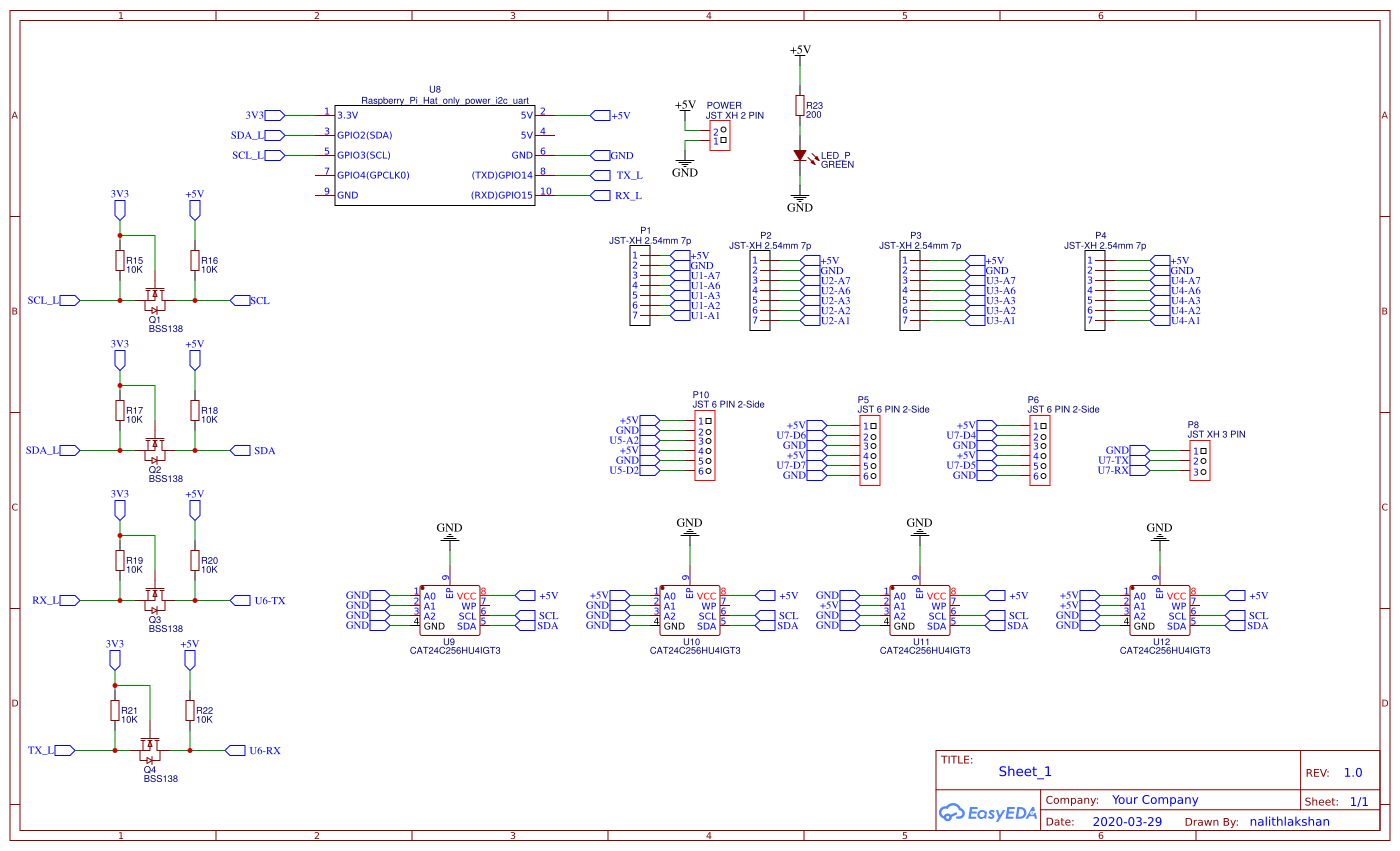 7 Nano PCB - EasyEDA open source hardware lab