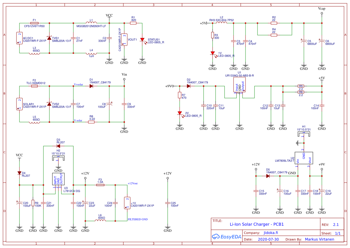 li-ion_solar_charger_pcb4_v1 - OSHWLab