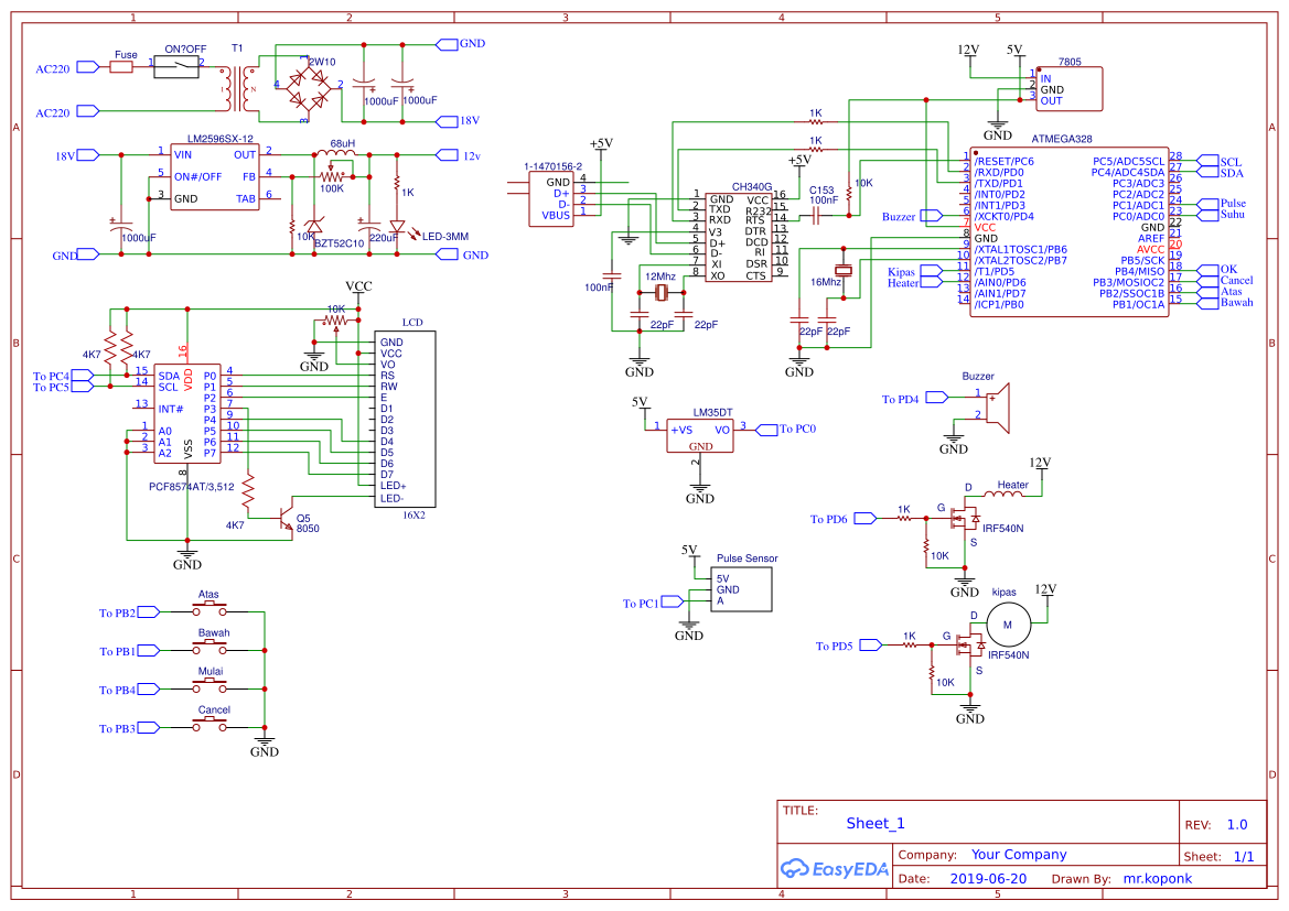 Skematik - EasyEDA open source hardware lab