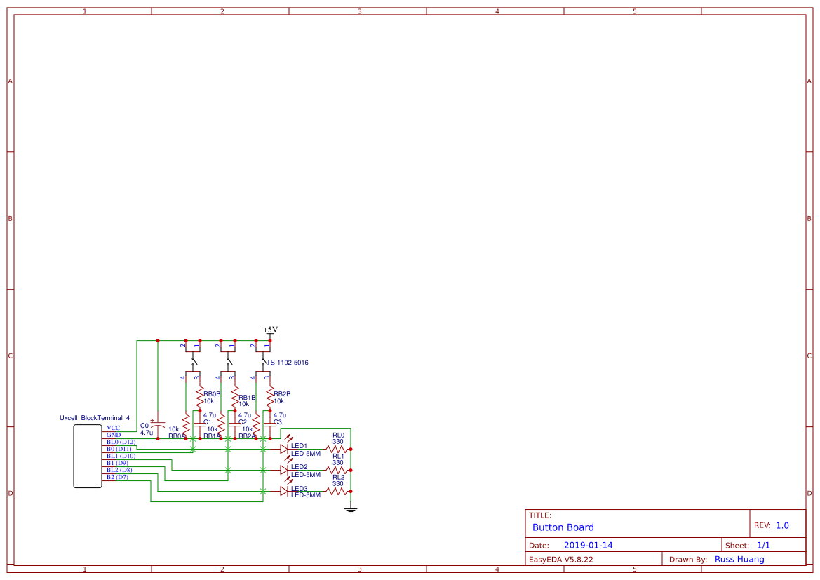 BAJA_Photogate_BUTTONS - Platform for creating and sharing projects - OSHWLab