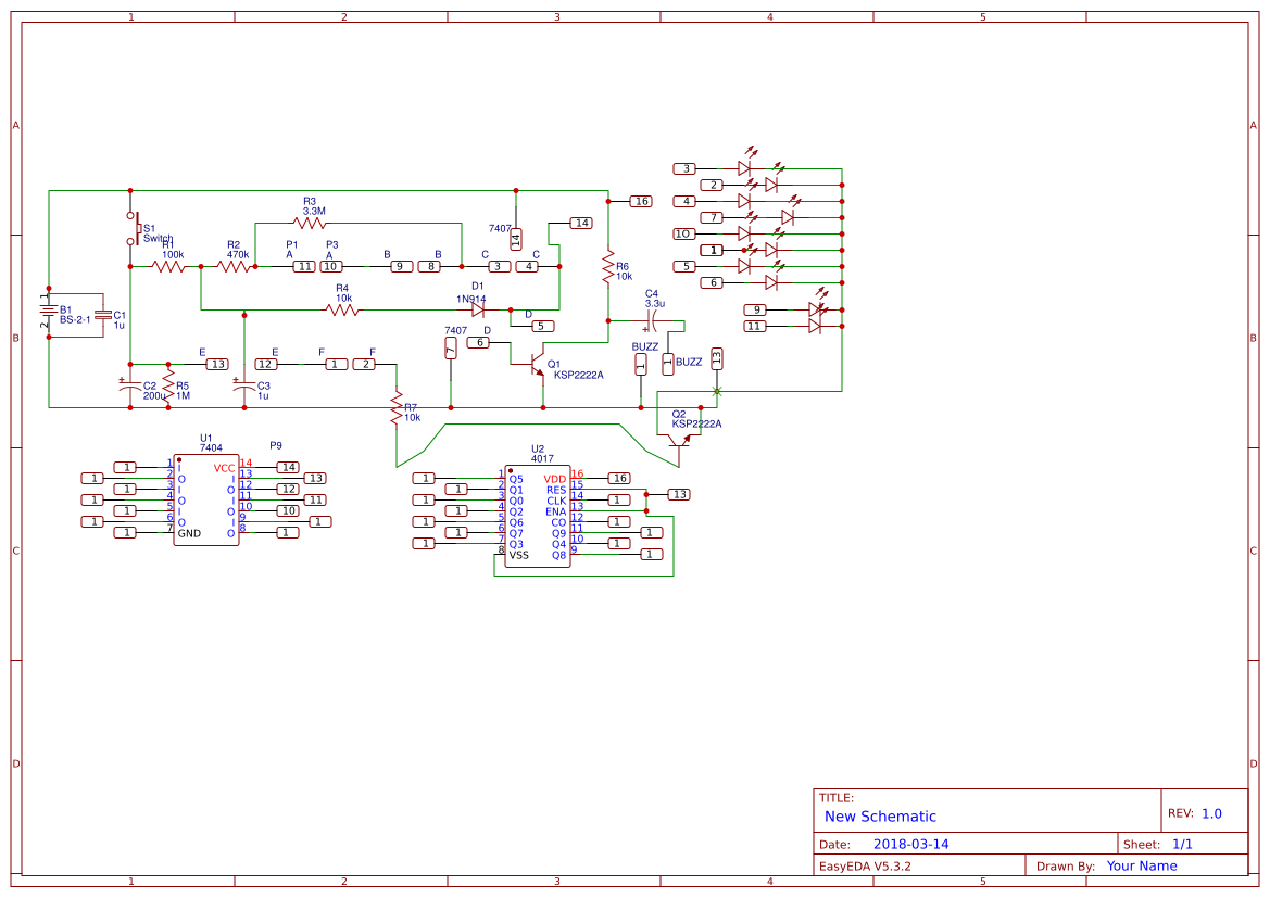 Rueda de la fortuna - EasyEDA open source hardware lab