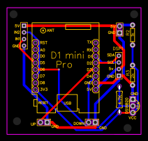 BrewPiLess_OLED - EasyEDA open source hardware lab