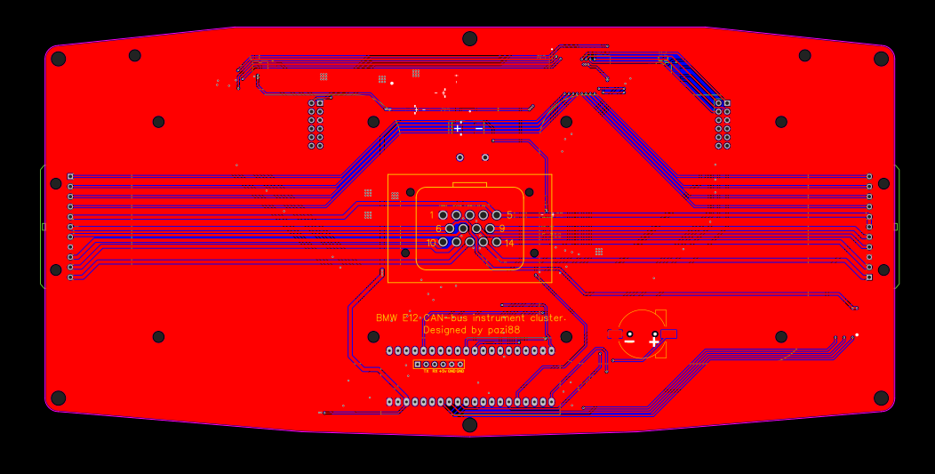 e12 back board - OSHWLab