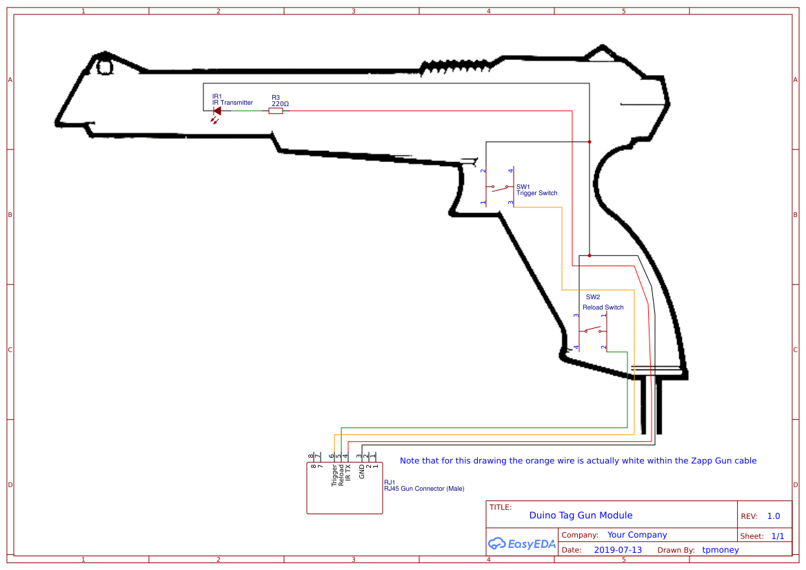 Duino Tag - EasyEDA open source hardware lab