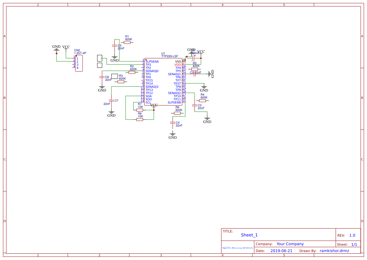 touch switch - Platform for creating and sharing projects - OSHWLab
