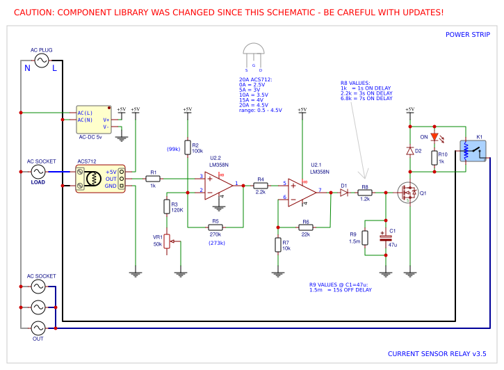 Current sense relay v3 - OSHWLab