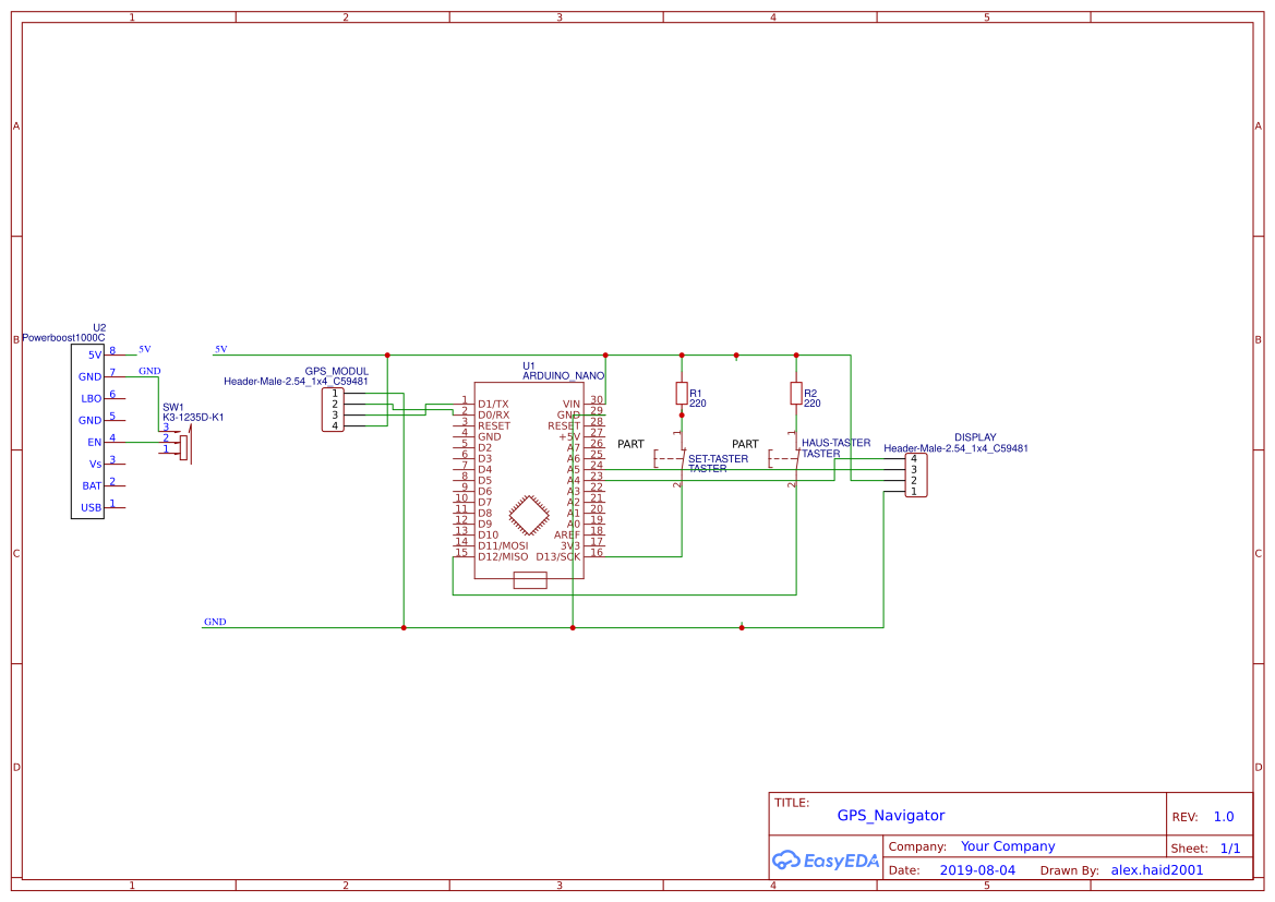 GPS_Navigator - EasyEDA open source hardware lab