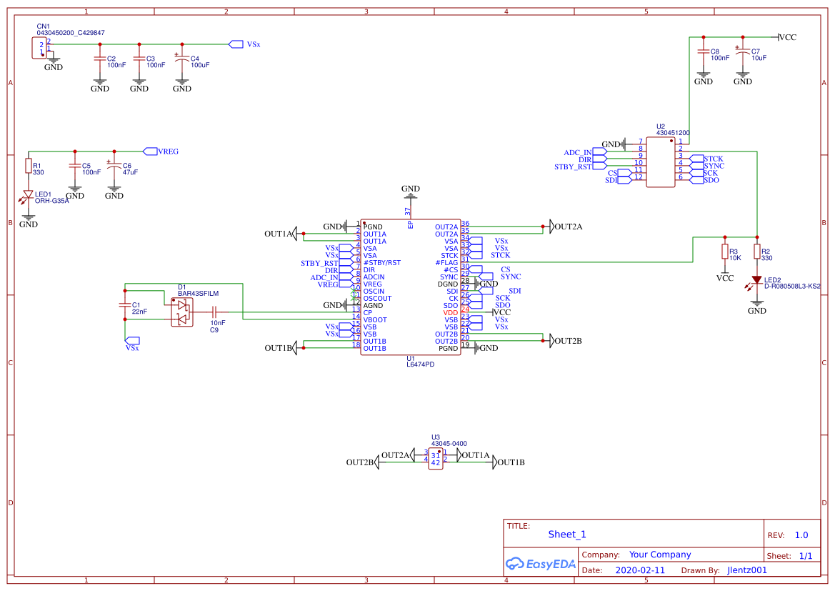L6474_Breakout - Platform for creating and sharing projects - OSHWLab