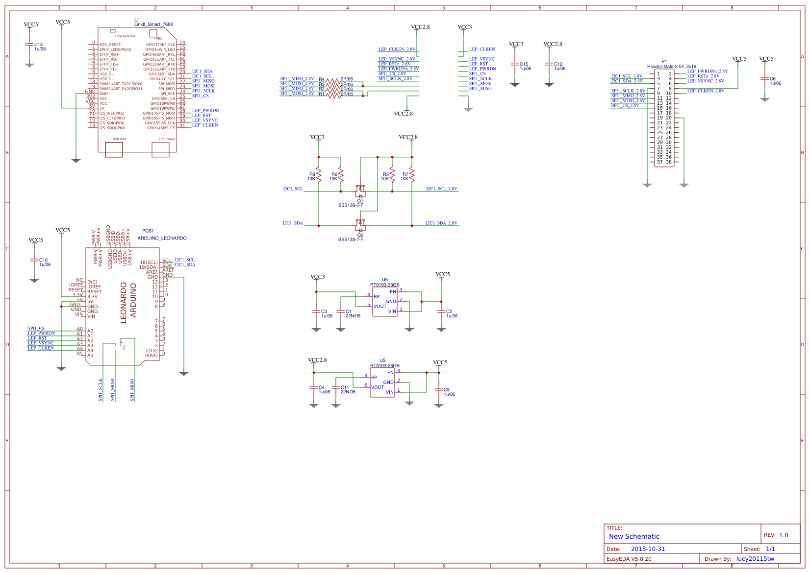 Linklt Smart 7688 - EasyEDA open source hardware lab