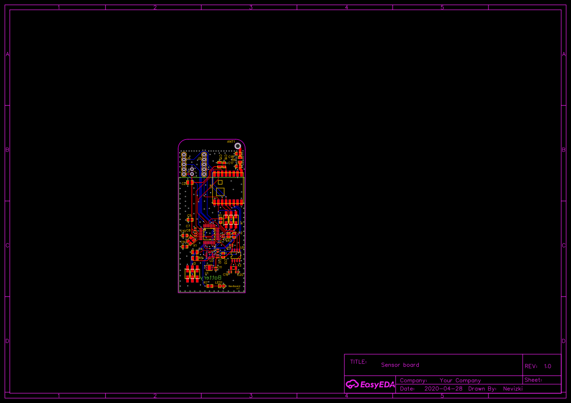 Sensor board - EasyEDA open source hardware lab