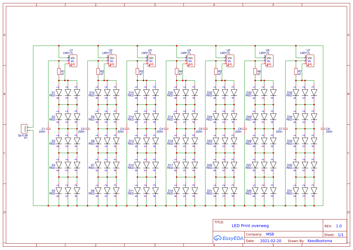 LED Lamp overweg - OSHWLab