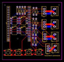 Smart Switch board with mannual control - EasyEDA open source hardware lab