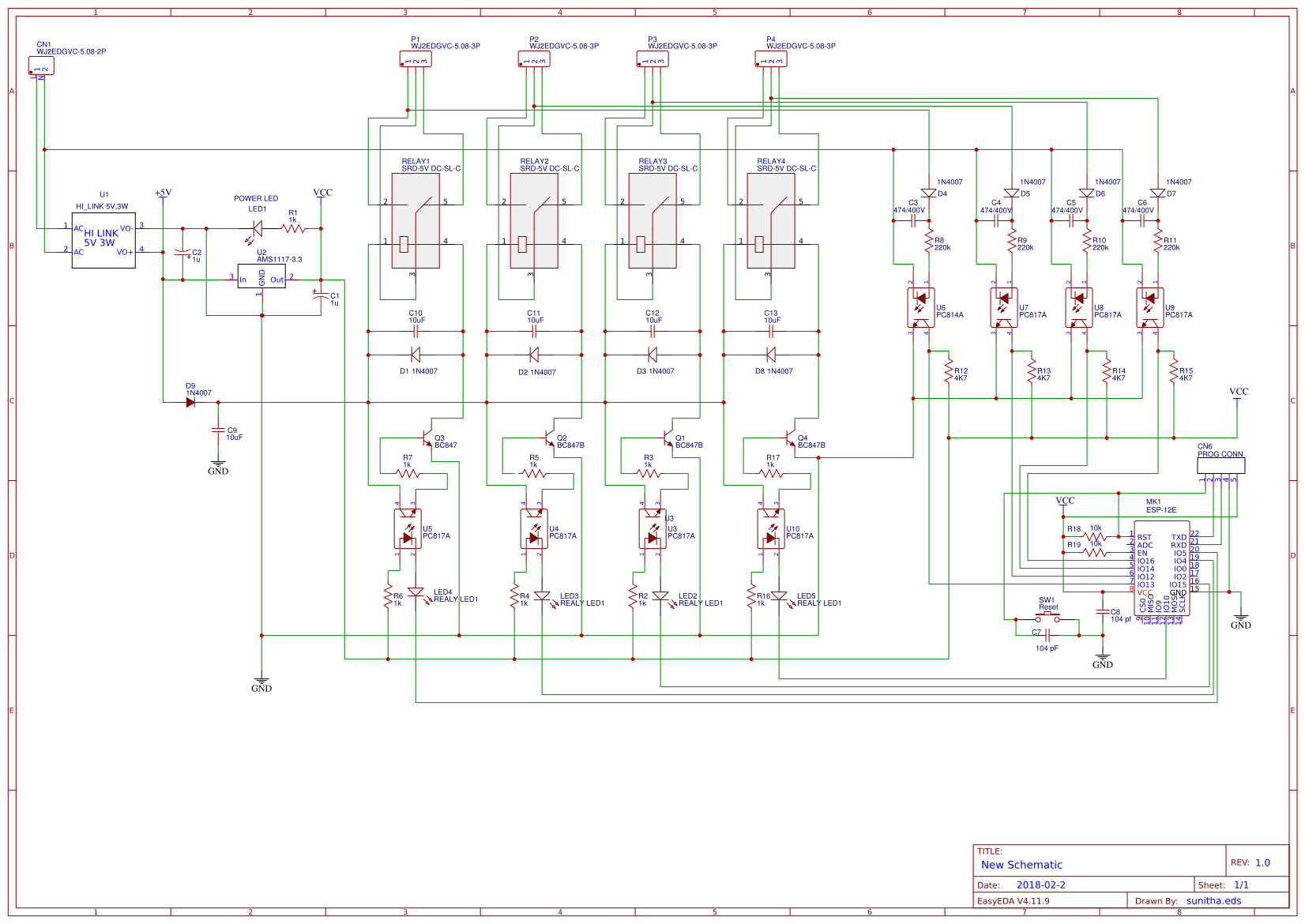 WiFi Ctrl - EasyEDA open source hardware lab