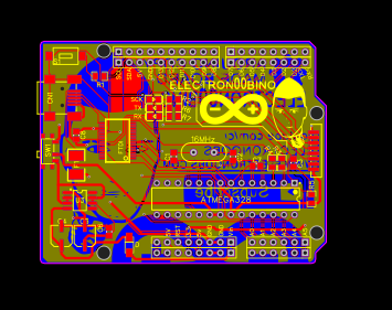 ELECTRONOOBINO board copy - Platform for creating and sharing projects - OSHWLab