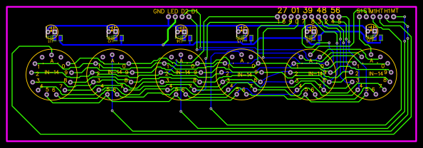 cxemnet_clock - OSHWLab