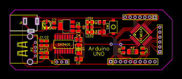 Arduino mini copy - OSHWLab