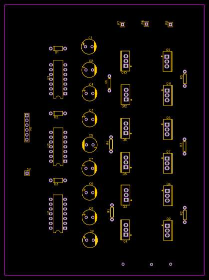 Mosfet 3-phase bridge #2 Using IR2110 - OSHWLab