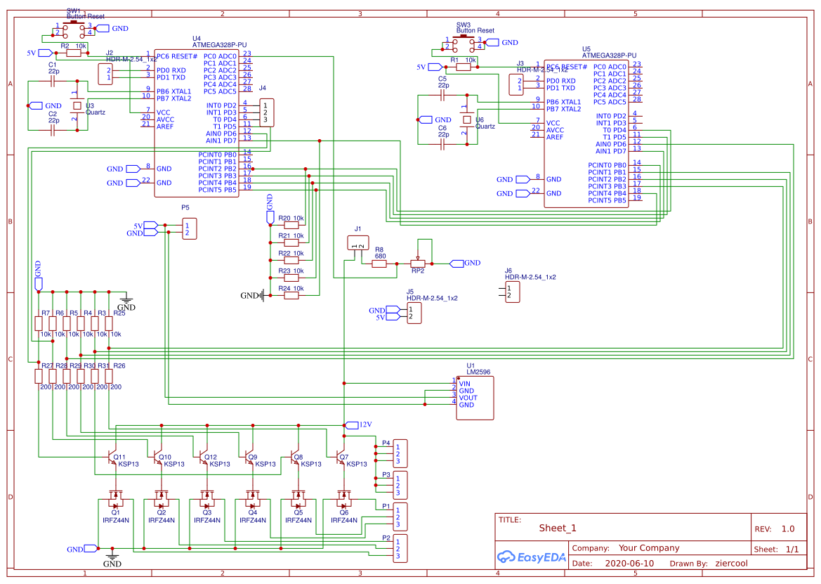Nozzle Cleaner (Стенд для чистки форсунок) - EasyEDA open source hardware lab