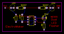 LED Chaser - OSHWLab