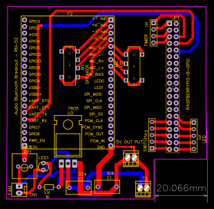 RN52 AND PI SOCKET - OSHWLab