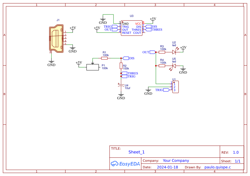 primer proyecto 555 - OSHWLab