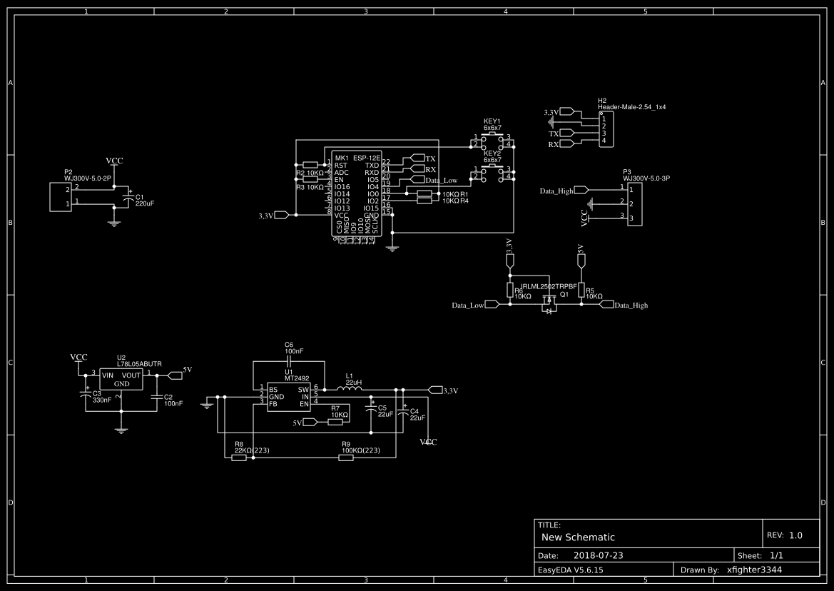 esp artnet node - EasyEDA open source hardware lab