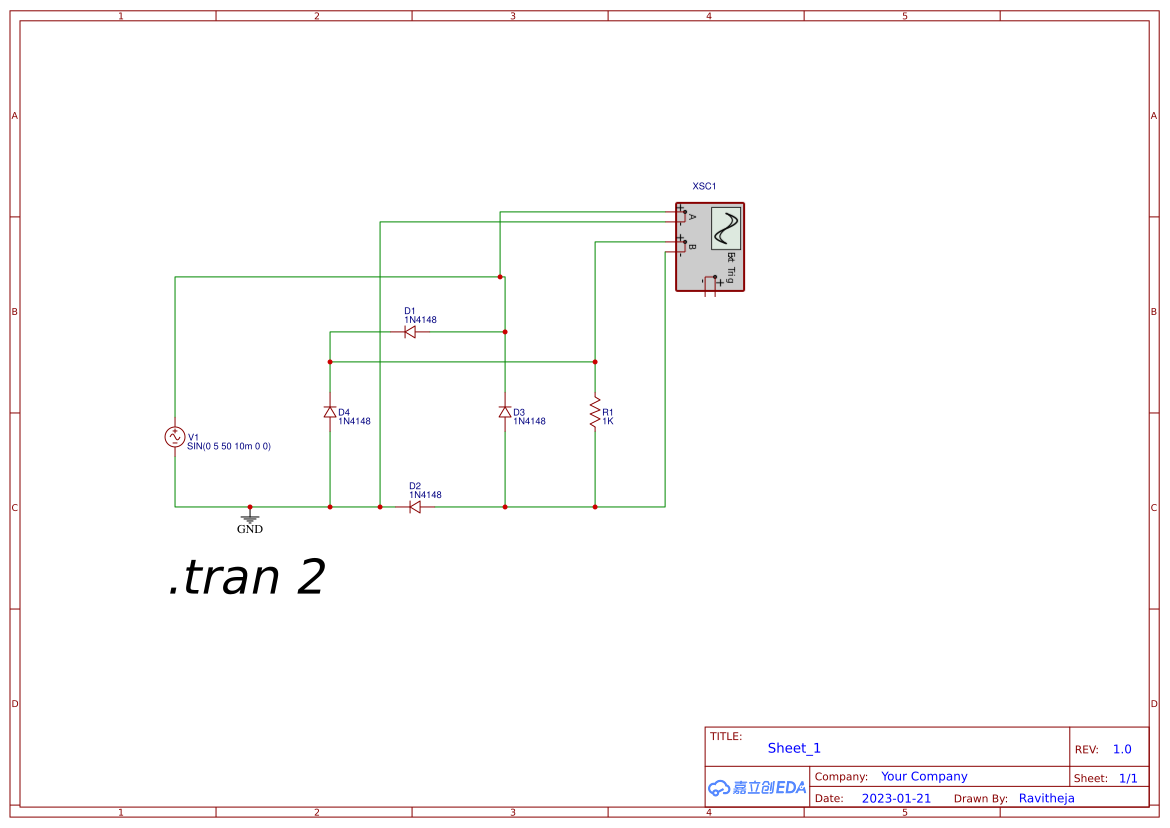 Full Wave Rectifier-Sem - OSHWLab