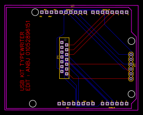 Typewriter Arduino - EasyEDA open source hardware lab