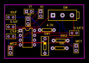 2 way intercom circuit - EasyEDA open source hardware lab