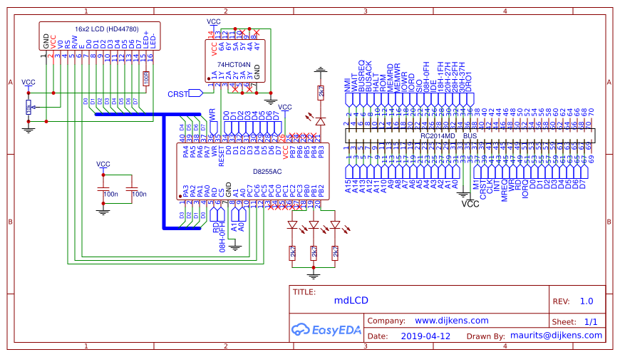 mdZ80 Extension - OSHWLab