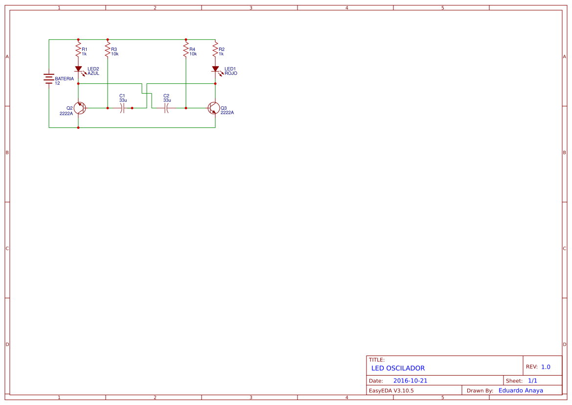 LED OSCILADOR - OSHWLab