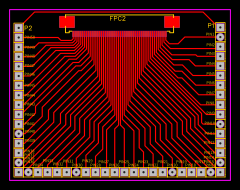 FFC / FPC 50pin +LED - Platform for creating and sharing projects - OSHWLab