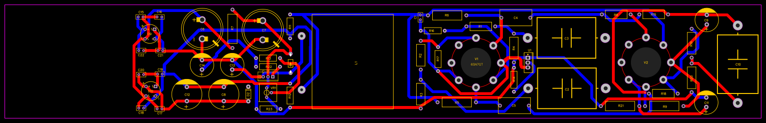 Preamp mainboard - EasyEDA open source hardware lab