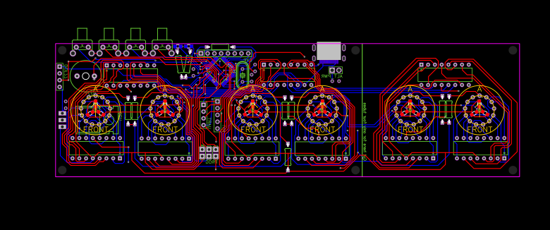 nixie IN14 alarm clock - EasyEDA open source hardware lab