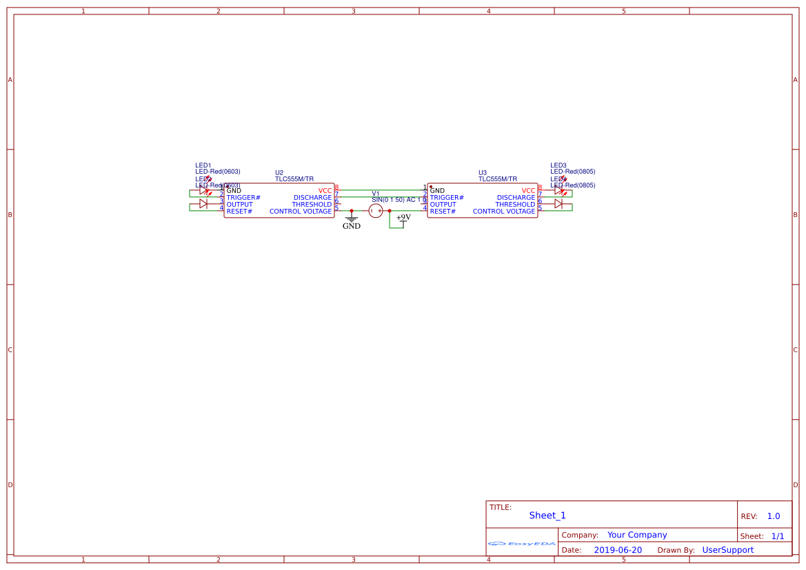 test led - Platform for creating and sharing projects - OSHWLab