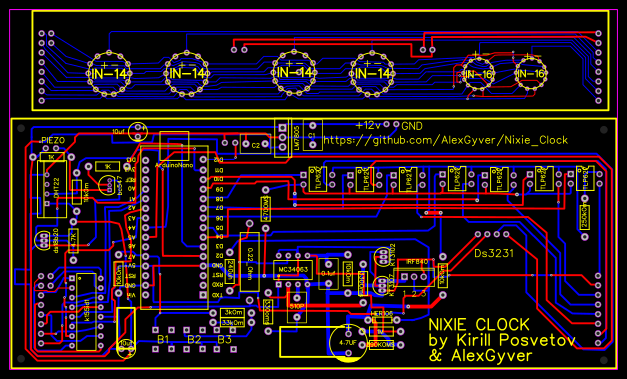 NIxieClock copy - EasyEDA open source hardware lab