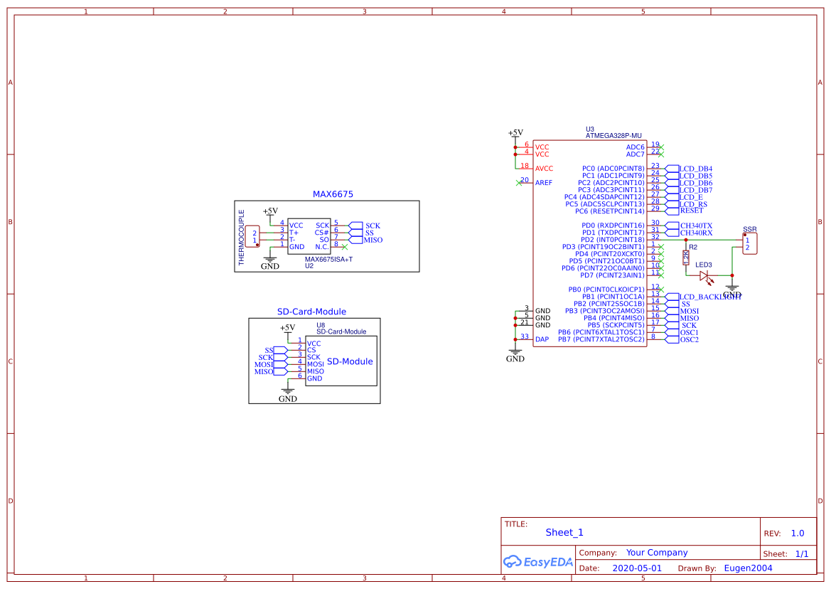Lidar / Relay Board / Reflow Oven - EasyEDA open source hardware lab