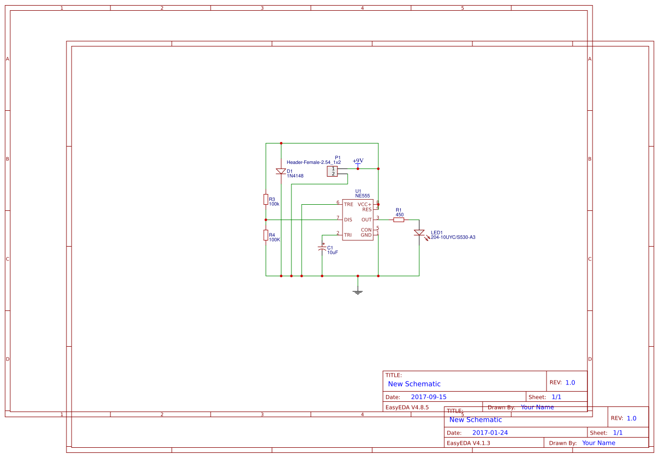 ne555 timer multivibrator - OSHWLab