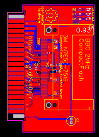 BBC Master CompactFlash - OSHWLab