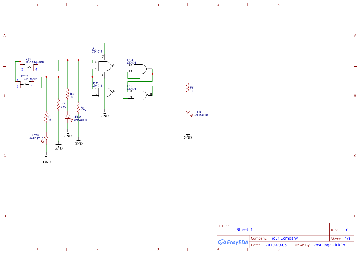 CD4011 - EasyEDA open source hardware lab