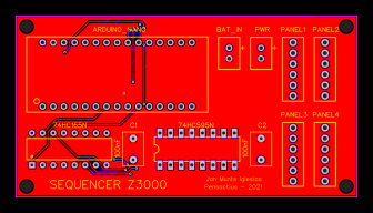 Sequencer main PCB - OSHWLab