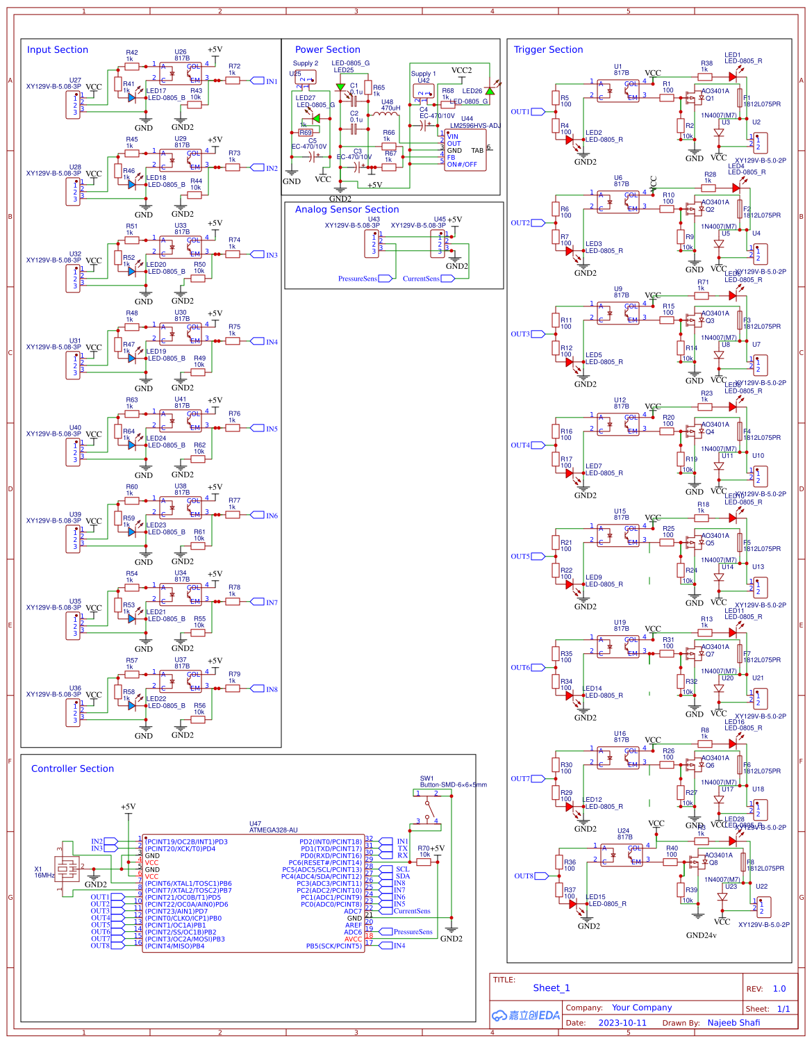 pnumatic ctrl - EasyEDA open source hardware lab