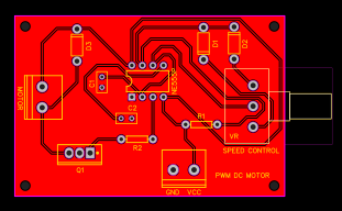 DC Motor Speed Controller - EasyEDA open source hardware lab