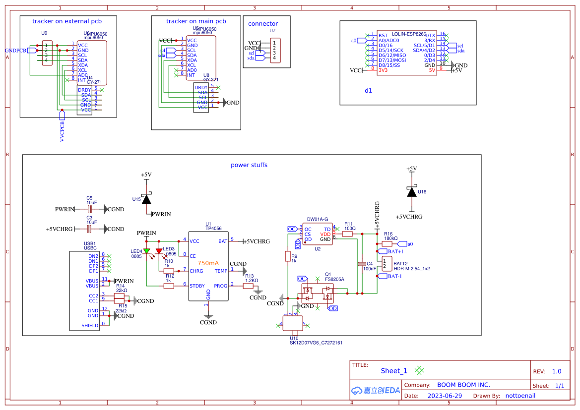 slimevr tracker mayb good? - EasyEDA open source hardware lab