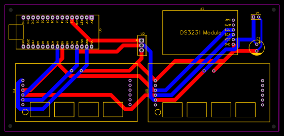Servo Clock - EasyEDA open source hardware lab