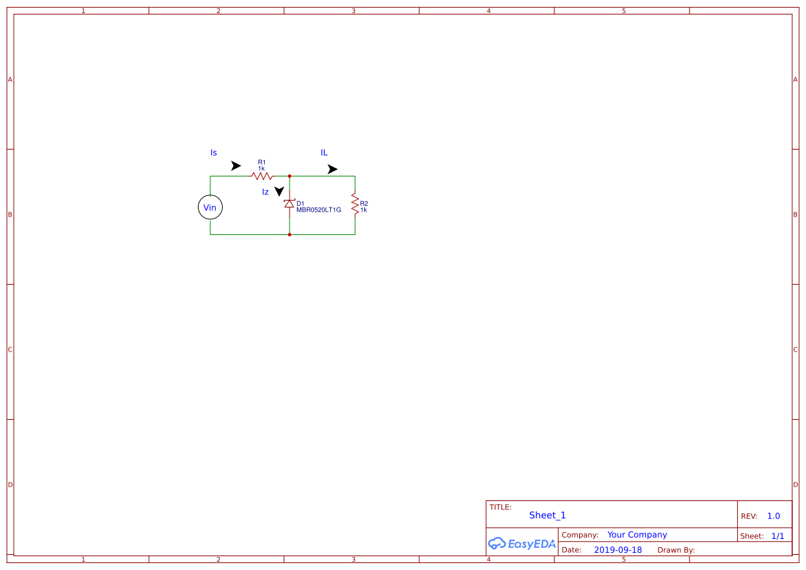 circuito zener - OSHWLab