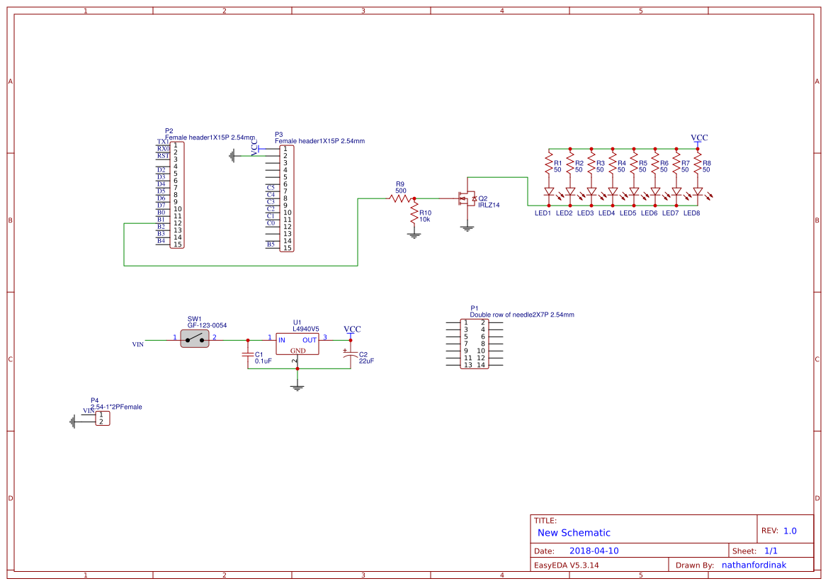 IRLED Schematic - EasyEDA open source hardware lab