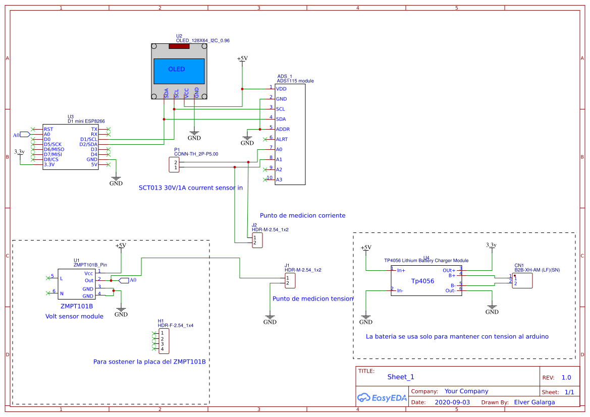 Electric EnergyMonitor - OSHWLab
